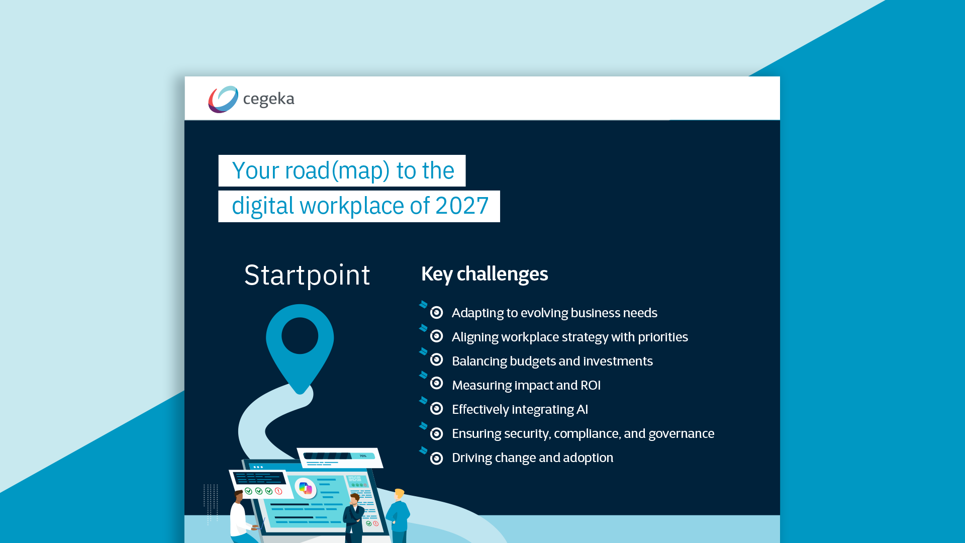 [Infographic] Your road(map) to the digital workplace of 2027 | Cegeka