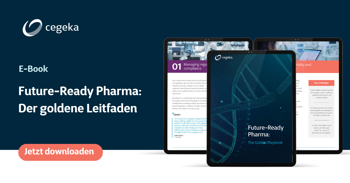 E-Book | Future-Ready Pharma: Der goldene Leitfaden | Cegeka