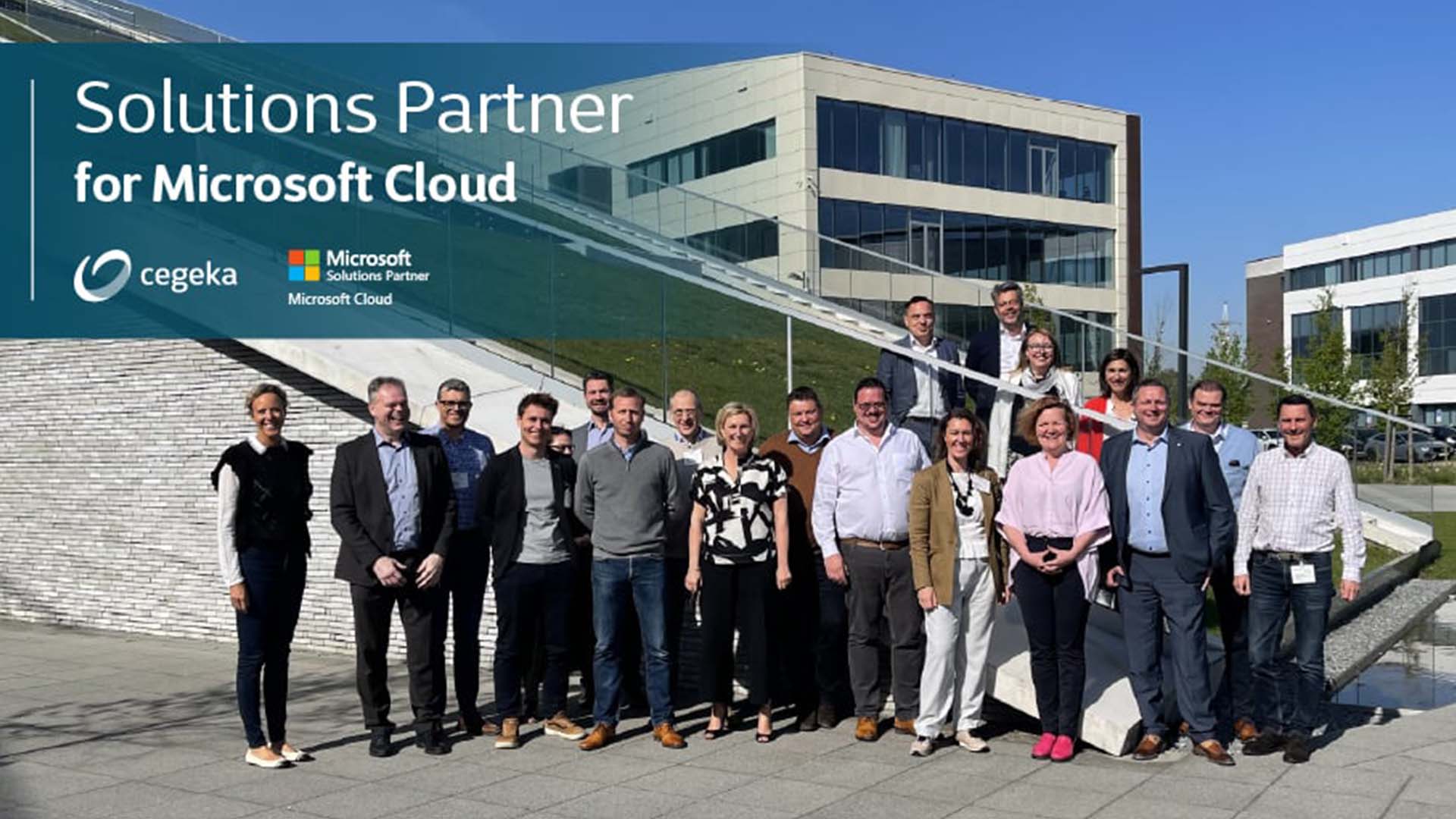 Cegeka awarded with Solutions Partner for Microsoft Cloud